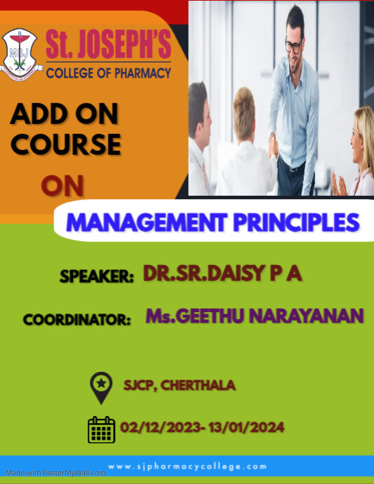 Orange Project Management Course Flyer | PosterMyWall