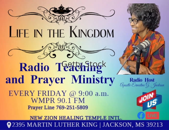 Copy of Radio Announcement FaceBook Flyer 3 | PosterMyWall
