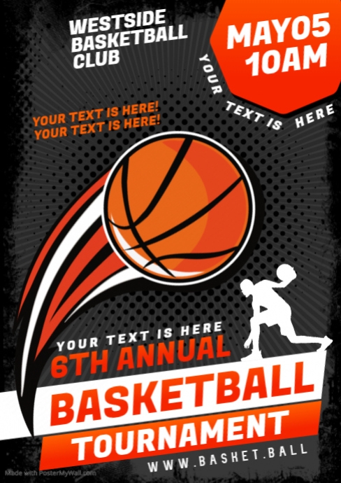 Copy of BASKETBALL POSTER | PosterMyWall