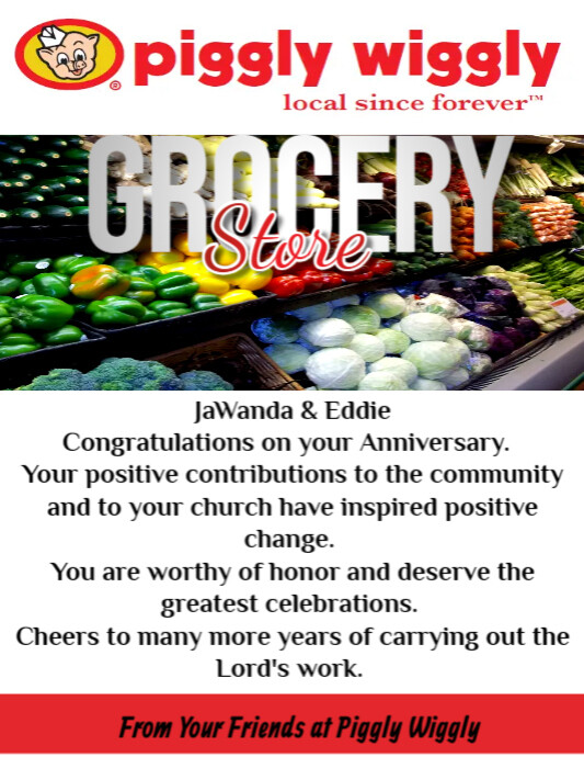 Grocery store flyer design | PosterMyWall