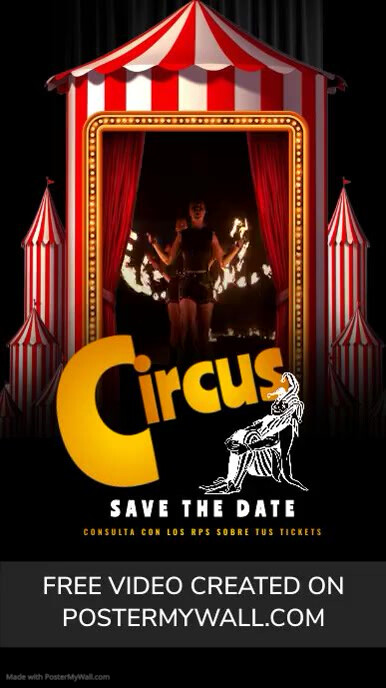 Circus instagram reel | PosterMyWall
