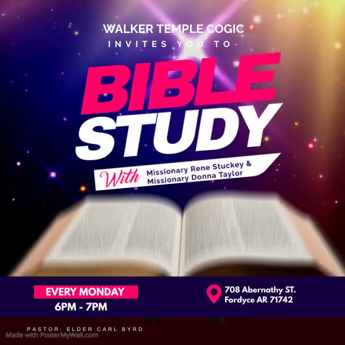 bible study | PosterMyWall