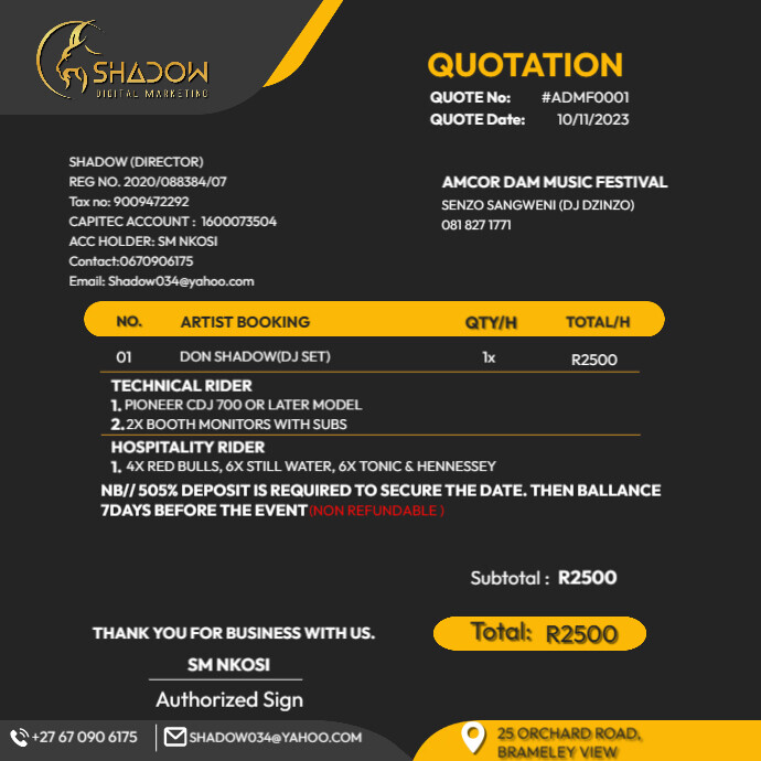 AMCOR DAM QUOTE | PosterMyWall