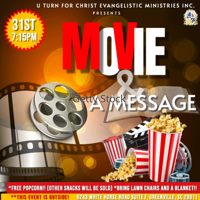 Movie & A Message | PosterMyWall
