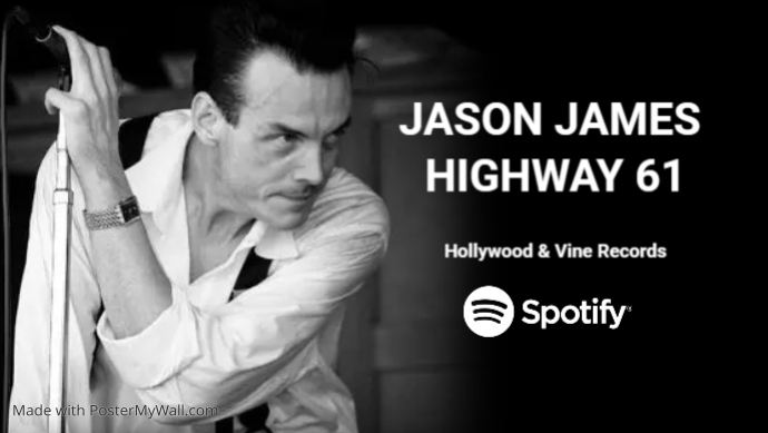 new album release announcement design (3) | PosterMyWall