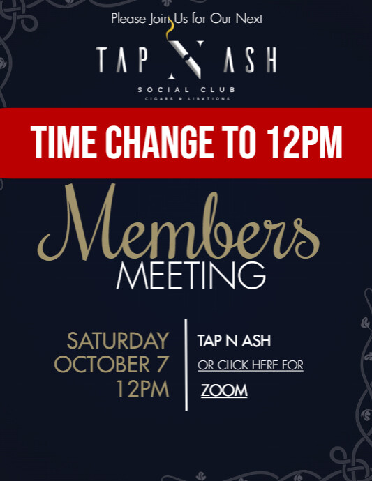 Annual Member Meeting Invitation Template | PosterMyWall