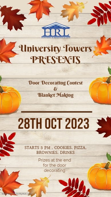 oct program | PosterMyWall