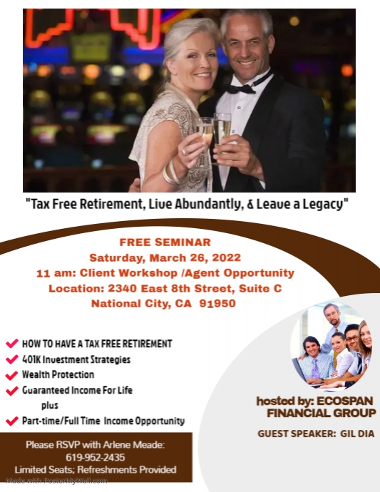 Copy of Financial Advisor Flyer Poster Template | PosterMyWall