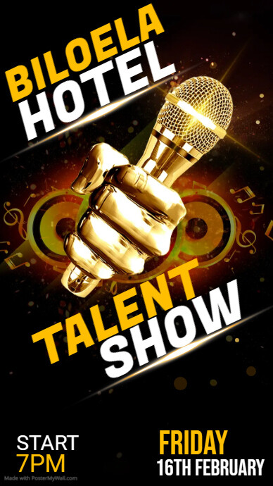 Talent show Flyer | PosterMyWall