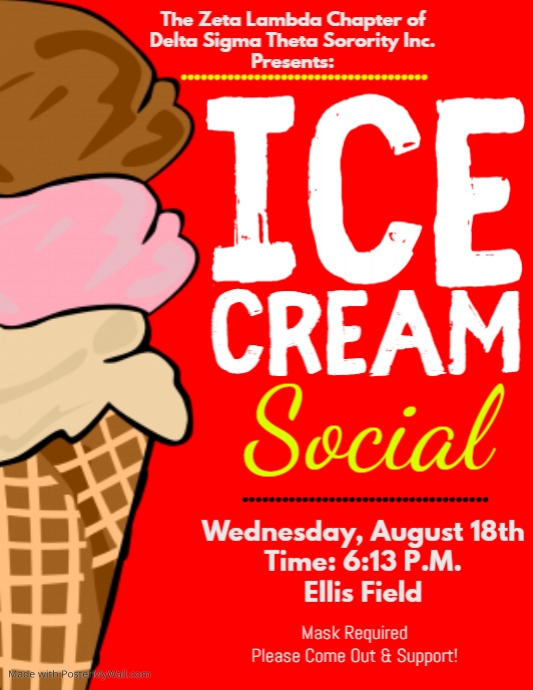 Copy of Ice Cream Social | PosterMyWall