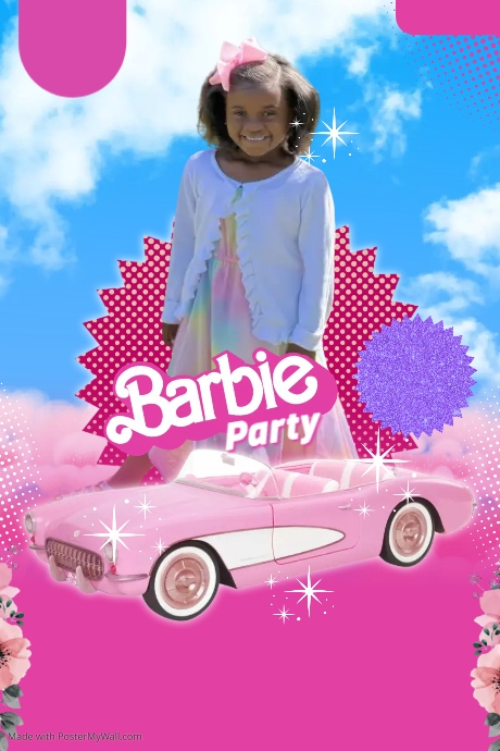 BARBIE PARTY | PosterMyWall
