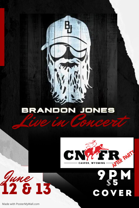 Copy of Brandon Jones | PosterMyWall