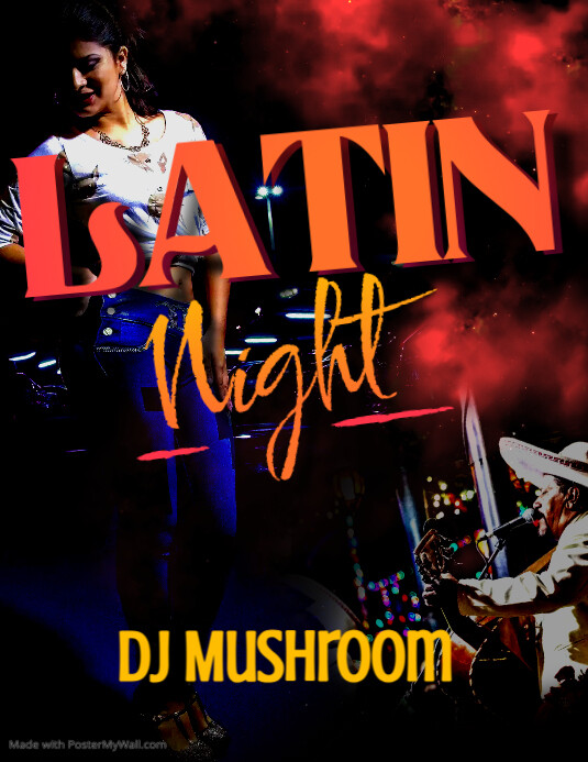 Latin Night Flyer | PosterMyWall