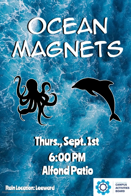 Ocean Magnets 09.01.2022 | PosterMyWall