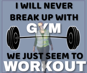 WORKOUT AND GYM BOARD TEMPLATE | PosterMyWall