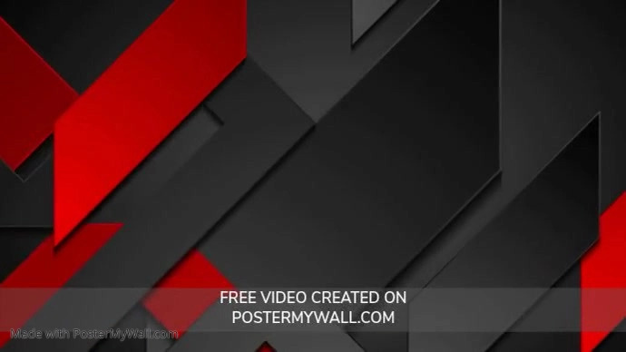 red and black intro | PosterMyWall