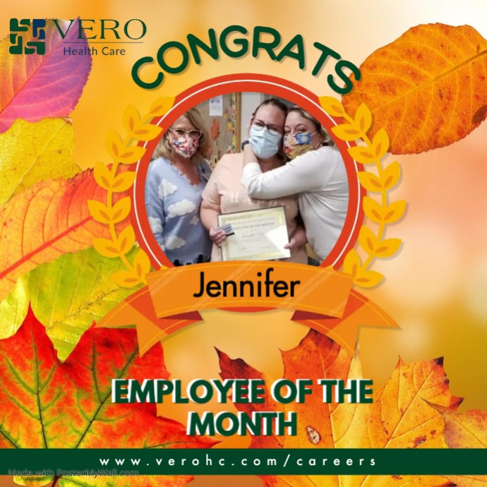 Copy of Custom Staff and Employee Best Award | PosterMyWall