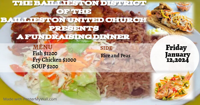 Fish Fry Ticket | PosterMyWall