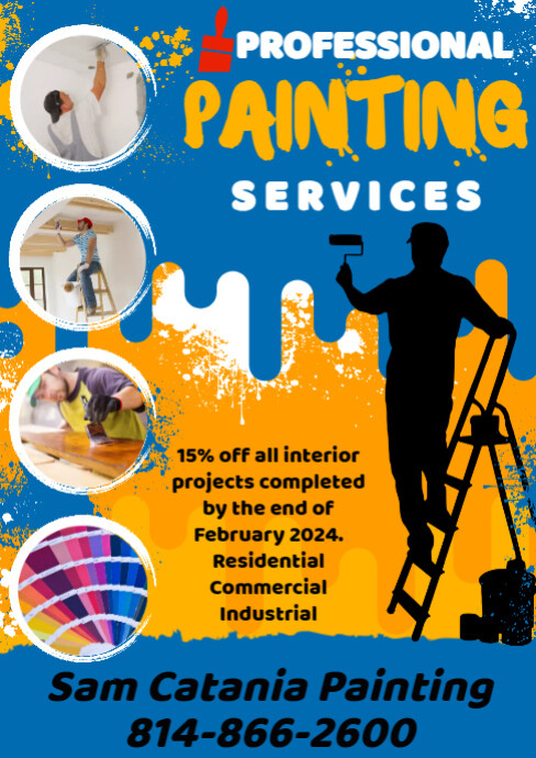 PAINTING SERVICES POSTER | PosterMyWall