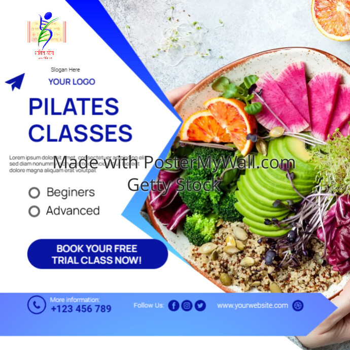 Pilates Class Ad Poster | PosterMyWall