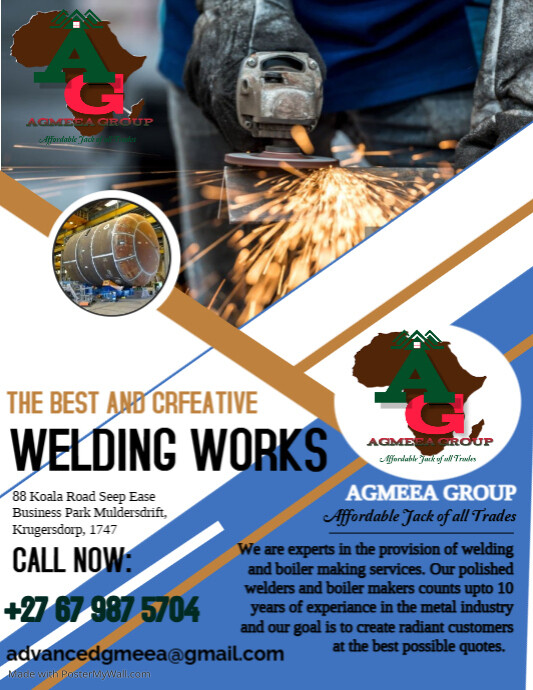 Welding Business Flyer Template | PosterMyWall