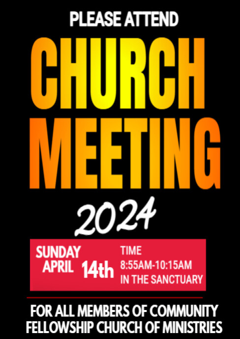 Church Prayer Meeting Flyer | PosterMyWall