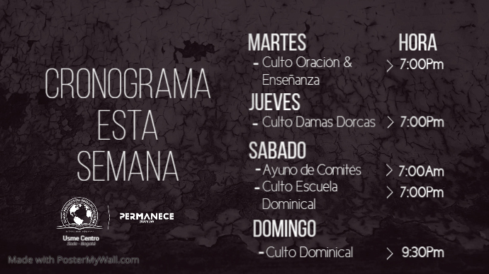 Store Hours of Work Digital Display (2) | PosterMyWall