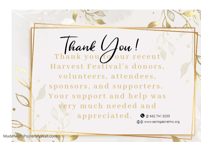 THANK YOU FOR YOUR ORDER NOTE | PosterMyWall