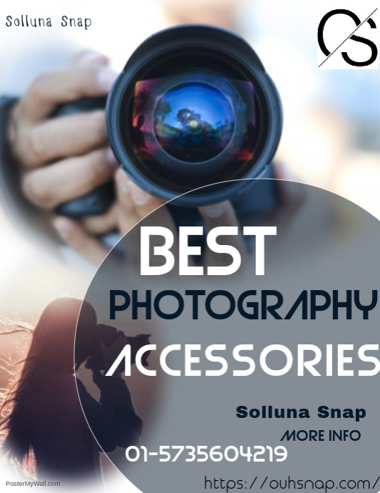 Copy of Best camera accessories 2018 california | PosterMyWall