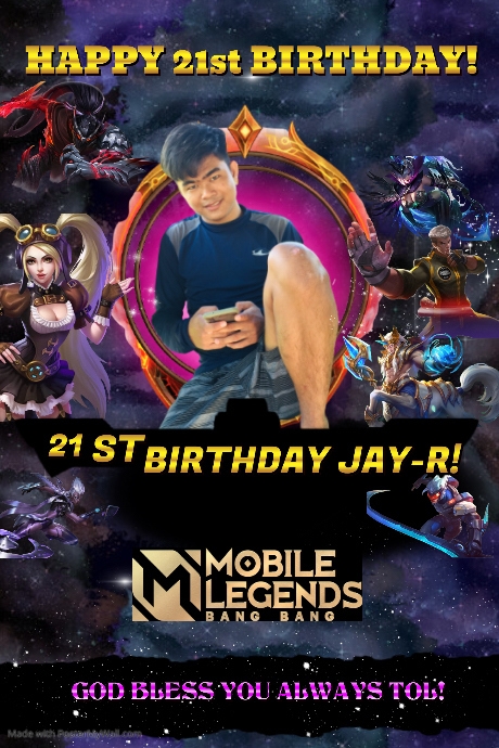 Copy of Copy of Mobile Legends Poster | PosterMyWall