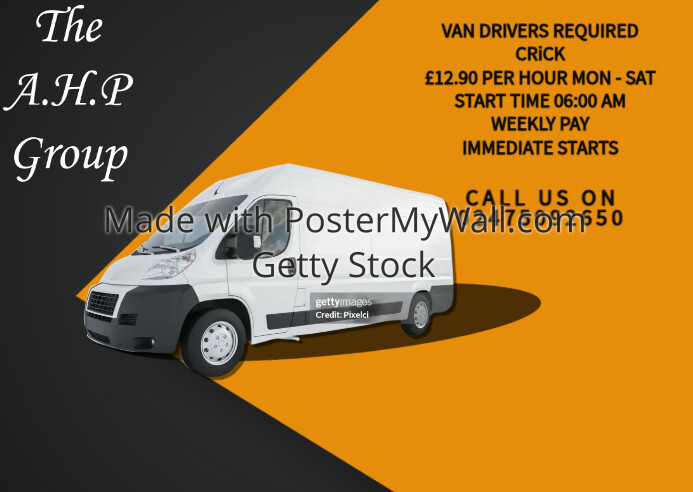 Copy of rental working van trucks advertisement insta | PosterMyWall