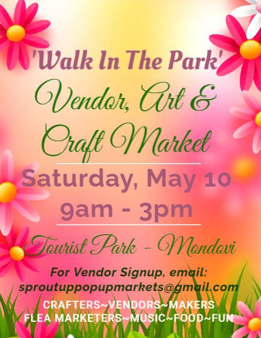 Walk in the Park Flyer | PosterMyWall