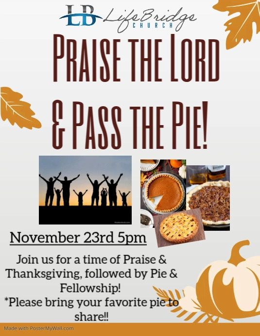 THANKSGIVING PIE RESTAURANT FLYERS | PosterMyWall