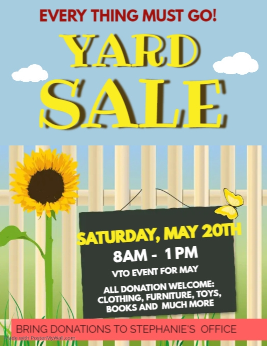 Yard Sale Flyer Template | PosterMyWall