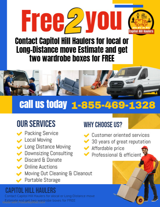 Moving Services Flyer Template | PosterMyWall