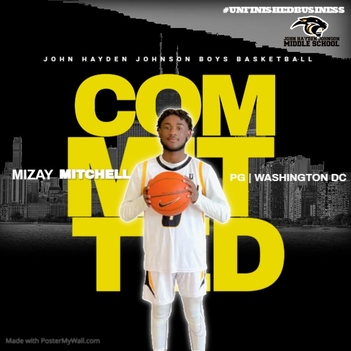 Copy of College Commitment | PosterMyWall