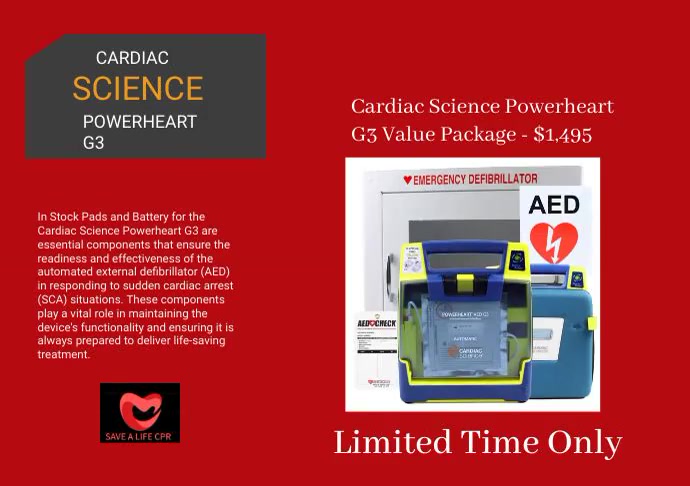 Cardiac Science Powerheart G3 Value Package | PosterMyWall