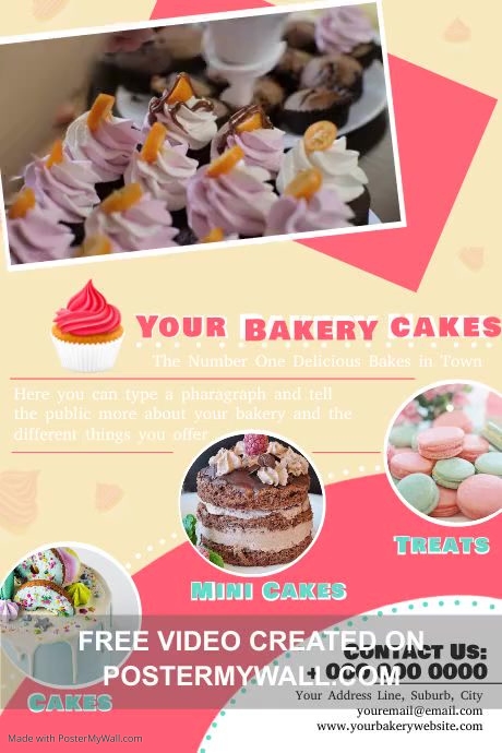 Bakery Shop Ad | PosterMyWall