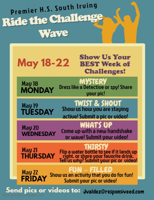 Copy of Challenge Week Flyer | PosterMyWall
