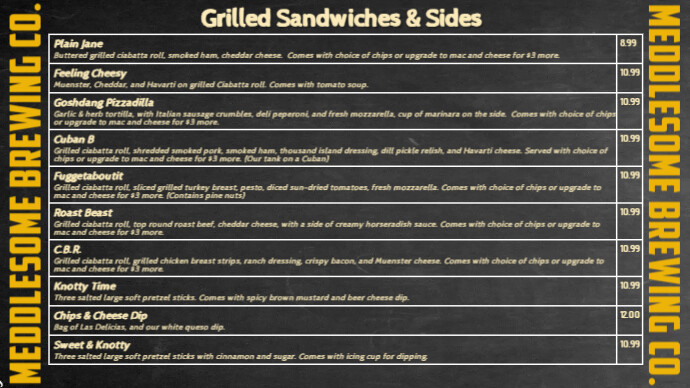 Fried Chicken Food Menu Template (1) | PosterMyWall