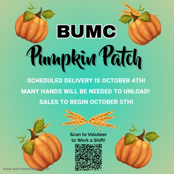 Pumpkin Patch 23 w/sign up IG | PosterMyWall
