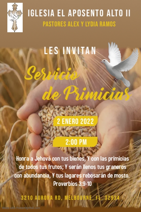 Copy of Copy of First Fruit Friday Church Event Flyer | PosterMyWall