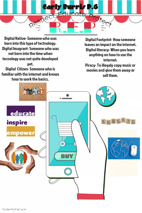 Digital Citizenship Poster | PosterMyWall