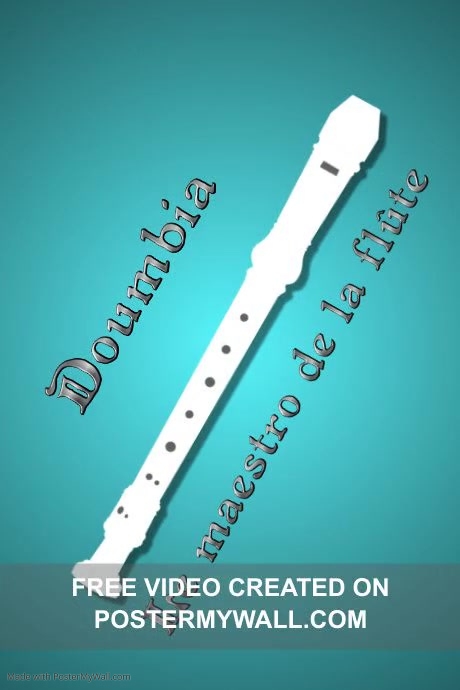 Copy of Copie de recorder flute instrument - poster template | PosterMyWall