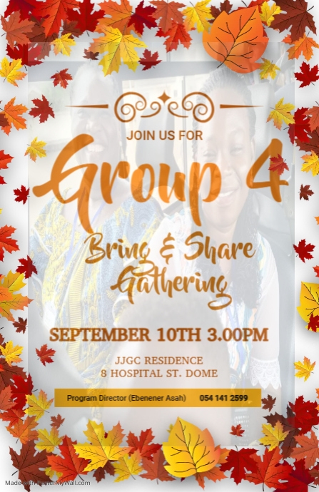 Autumn Party, fall party flyer | PosterMyWall