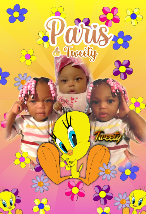 paris and tweety | PosterMyWall