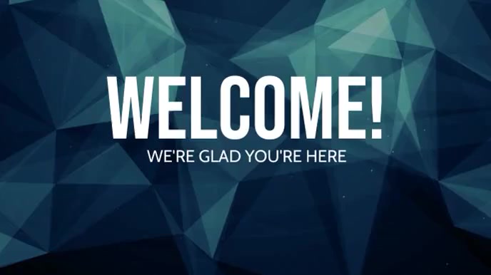Welcome Banner Digital Display | PosterMyWall