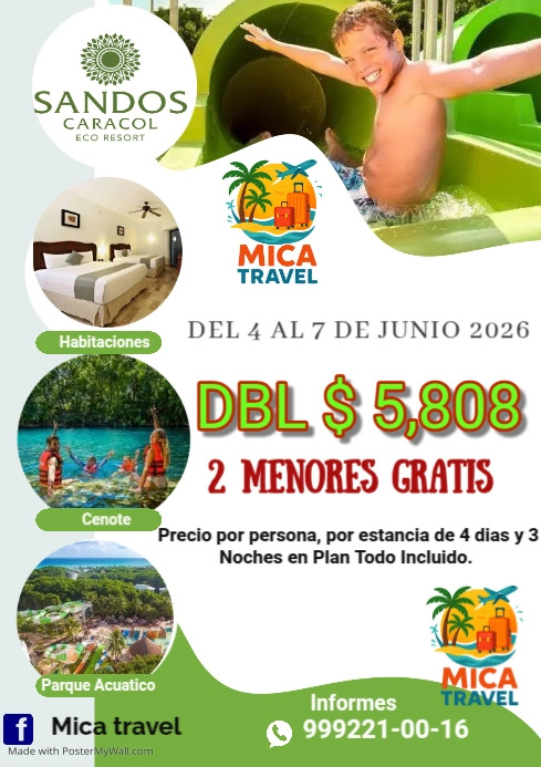 SANDOS CARACOL | PosterMyWall