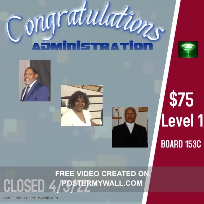 Copy of ADMIN CLOSED LEVEL 3 | PosterMyWall