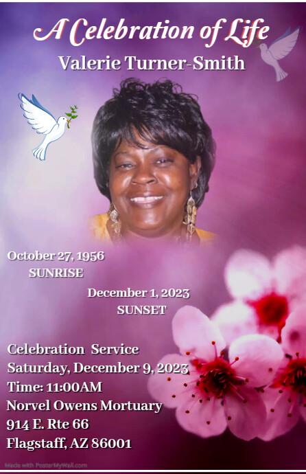 Copy of Obituary celebration of life funeral program | PosterMyWall